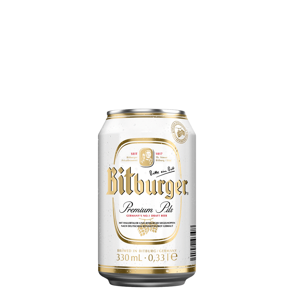 Cerveja Bitburger Premium Beer Lt 330ml - TodoVino