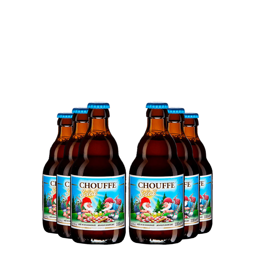 Kit de Cervejas Chouffe Soleil Com 6 Unidades - TodoVino